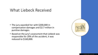 Liebeck v. McDonald's | PPTX