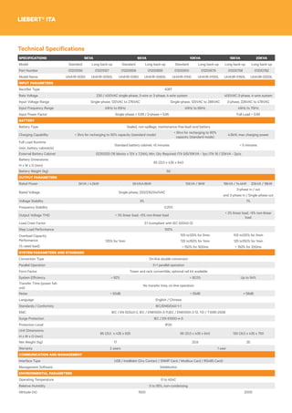 Liebert ita-10 kva, Emerson Bangladesh, Online UPS Bangladesh | PDF