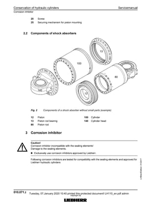Liebherr lh110 c 1228 (tier4f) hydraulic excavator service repair ...