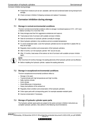 Liebherr lh22 1197 hydraulic excavator service repair manual | PDF