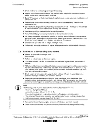 Liebherr lh22 1197 hydraulic excavator service repair manual | PDF
