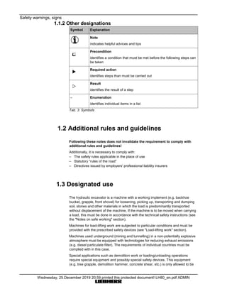 Liebherr lh80 c hydraulic excavator service repair manual | PDF