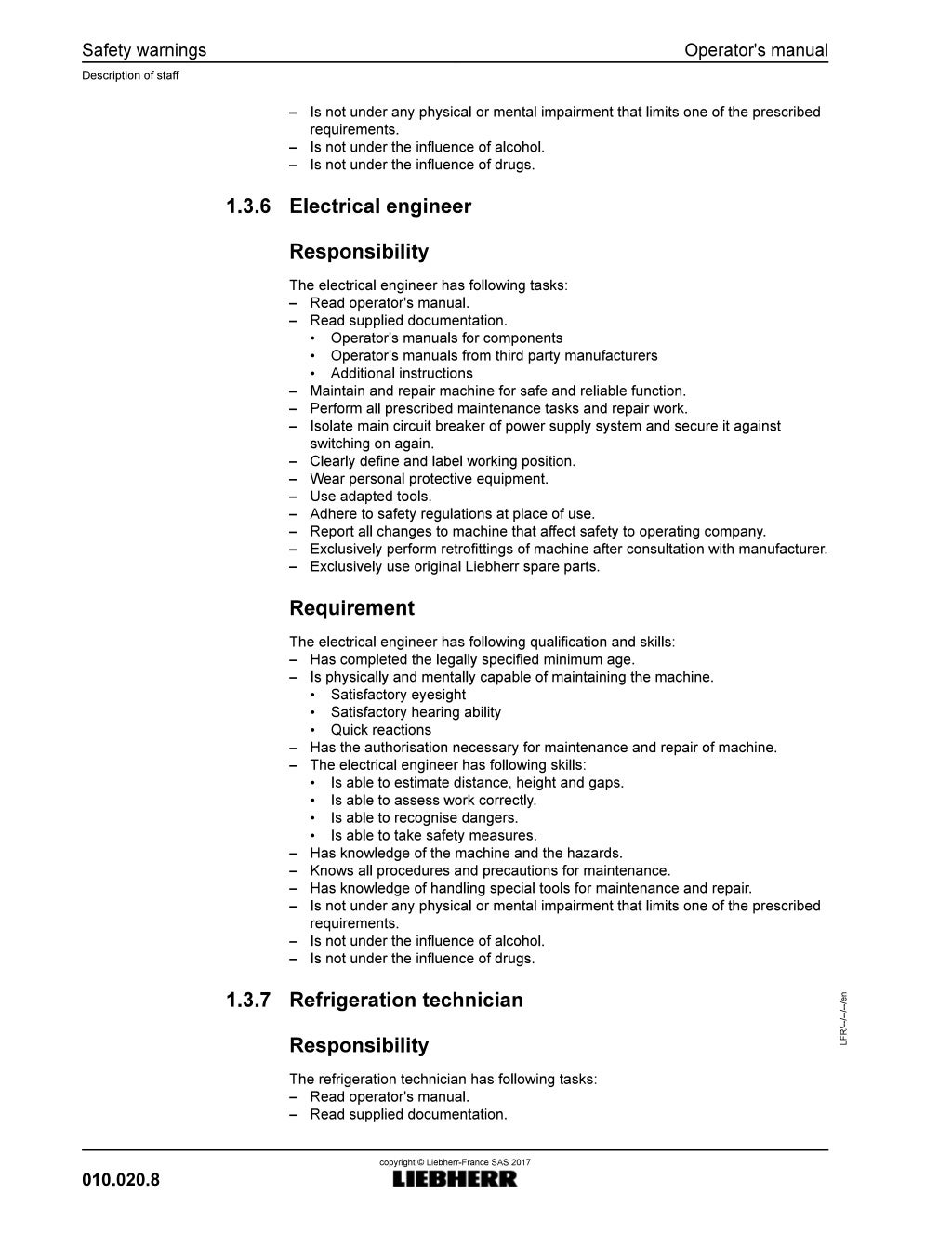 Liebherr r966 1569 hydraulic excavator service repair manual