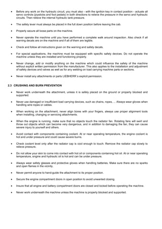 Liebherr rl 52 rl52 pipe layer service repair manual | PDF