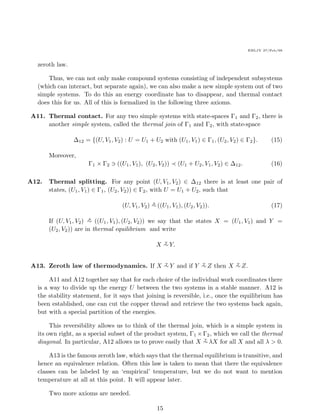 Lieb & yngvason a guide to entropy and the second law of thermodynamics [1998] 4 ah | PDF