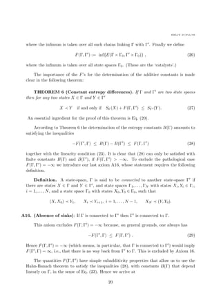 Lieb & yngvason a guide to entropy and the second law of thermodynamics [1998] 4 ah | PDF