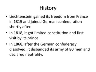 Liechtenstein | PPTX