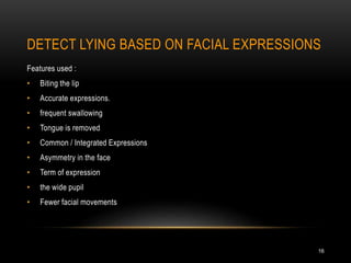 Lie Detection | PPTX