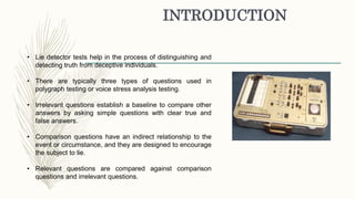 Lie detector | PPTX