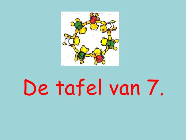 Tafel van 7