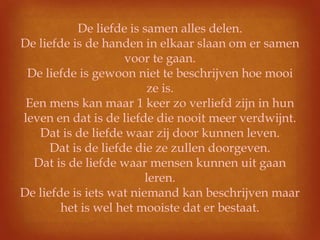 Liefde is...; | PPTX