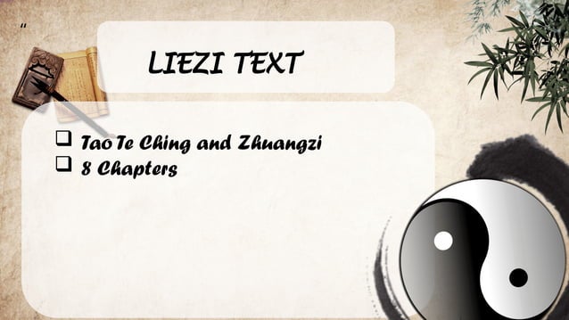 Lieh tzu.pptx, Chinese Philosopher, Government | PPTX