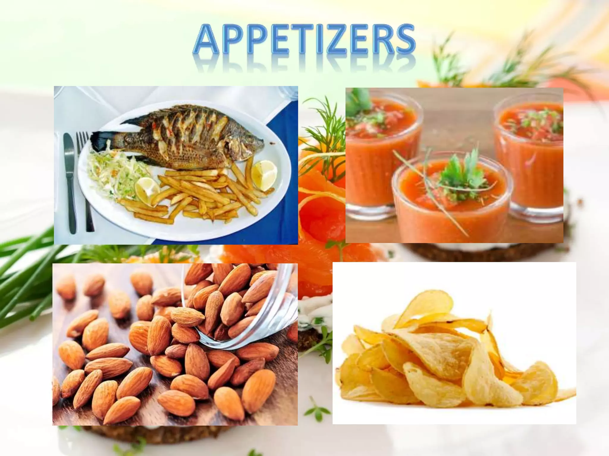 grade 9 cookery present a range of appetizer | PPTX