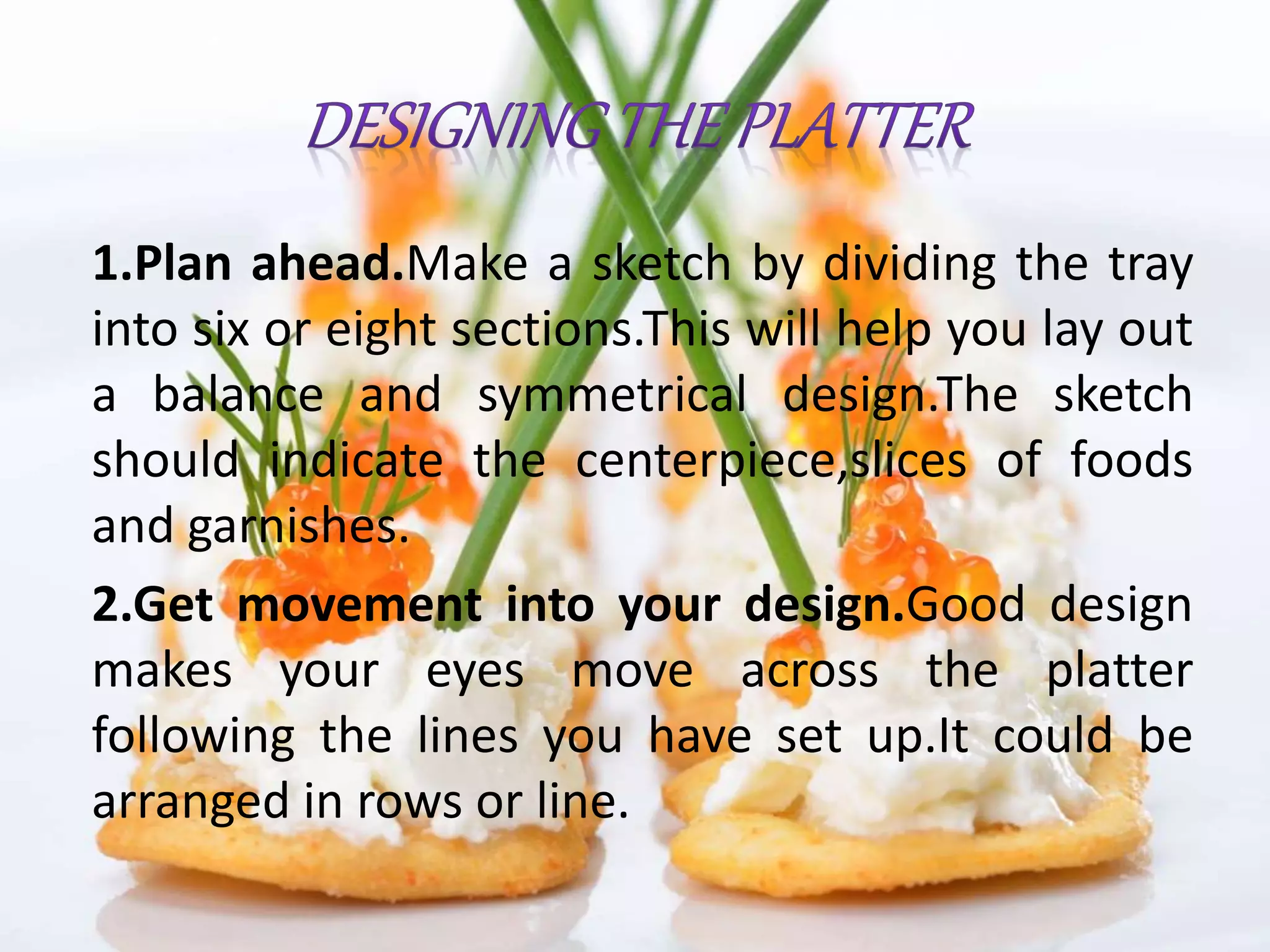 grade 9 cookery present a range of appetizer | PPTX