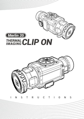 Liemke Merlin Clip On 35 Instruction Manual | Optics Trade | PDF