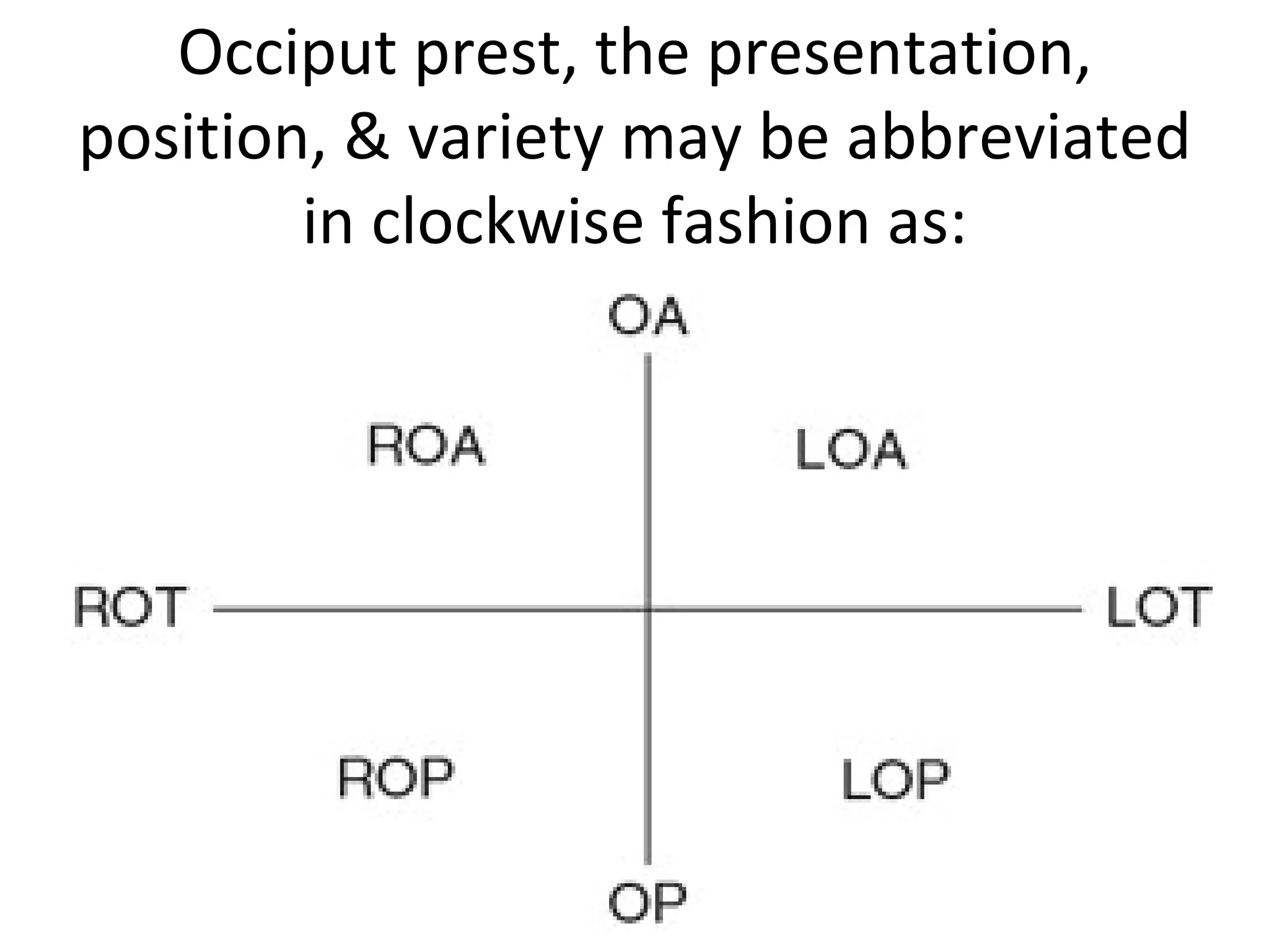 Lie, presentation, attitude, and position | PPT