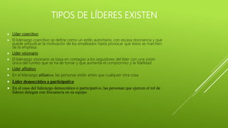 HABILIDADES PERSONALES EN EL LIDERAZGO PRODUCTIVO | PPTX