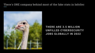 Lies and Myths in InfoSec - 2023 Usenix Enigma | PPT