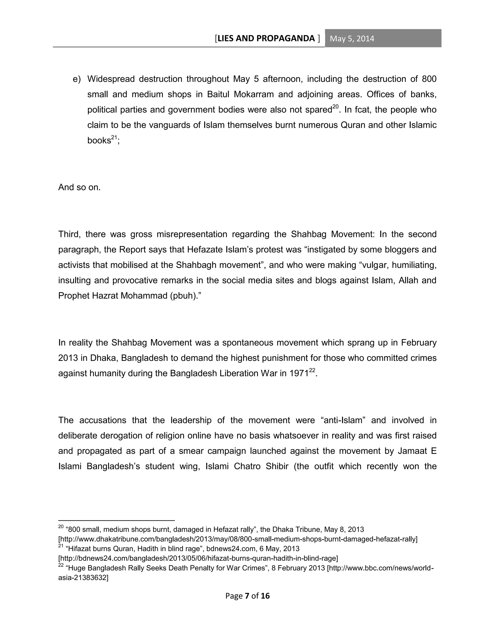 Lies and Propaganda | PDF