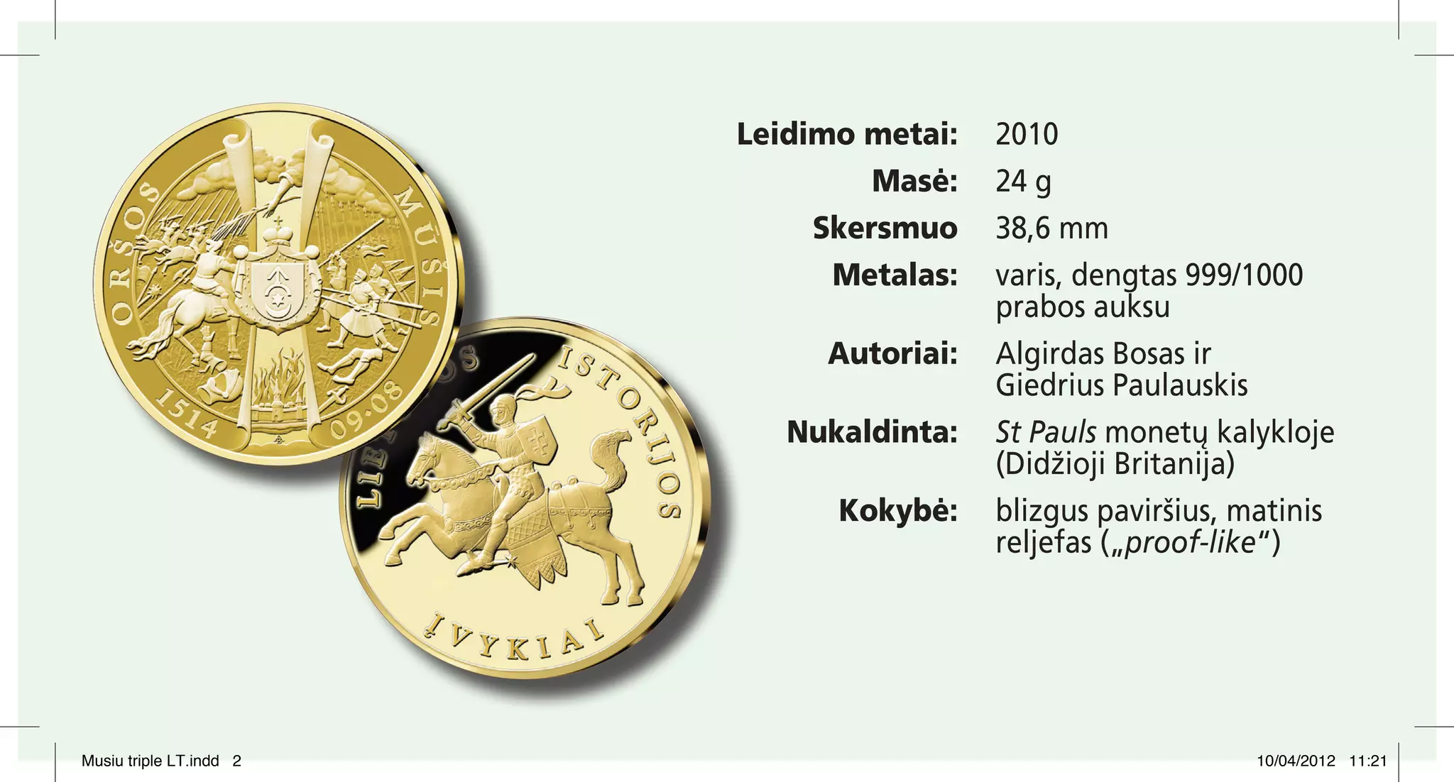 Kolekcija "Lietuvos ginklo pergalė" | PDF