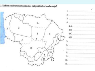 Lietuvos reljefo formos | PDF