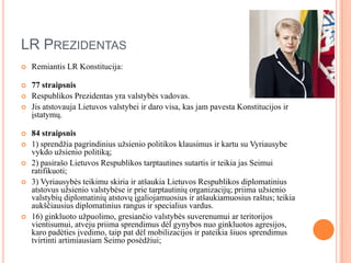 Lietuvos užsienio politika | PPT