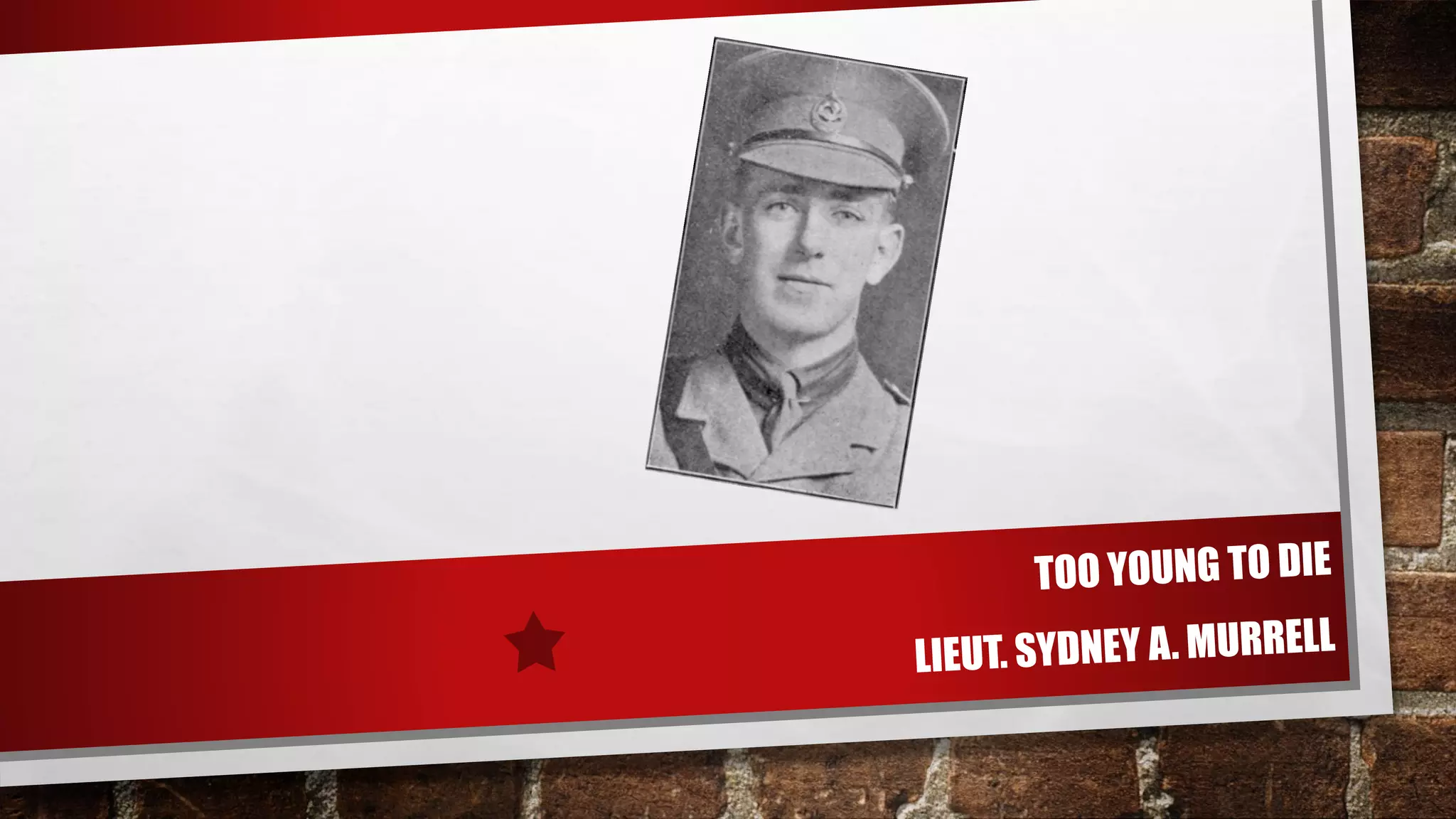 Lieut. Sydney Allan Murrell | PDF