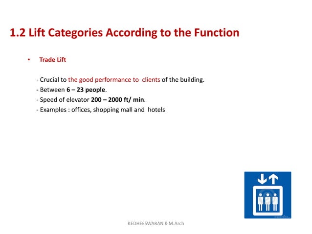 building services -Lift's and escalators | PDF | Civil Engineering ...
