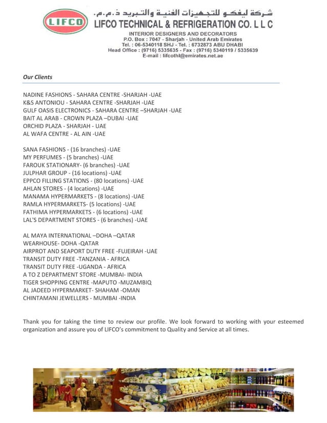 Lifco Technical Profile | PDF