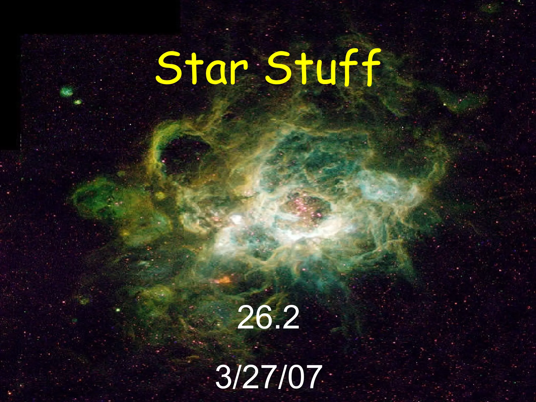 Life Cycle of Stars | PPT