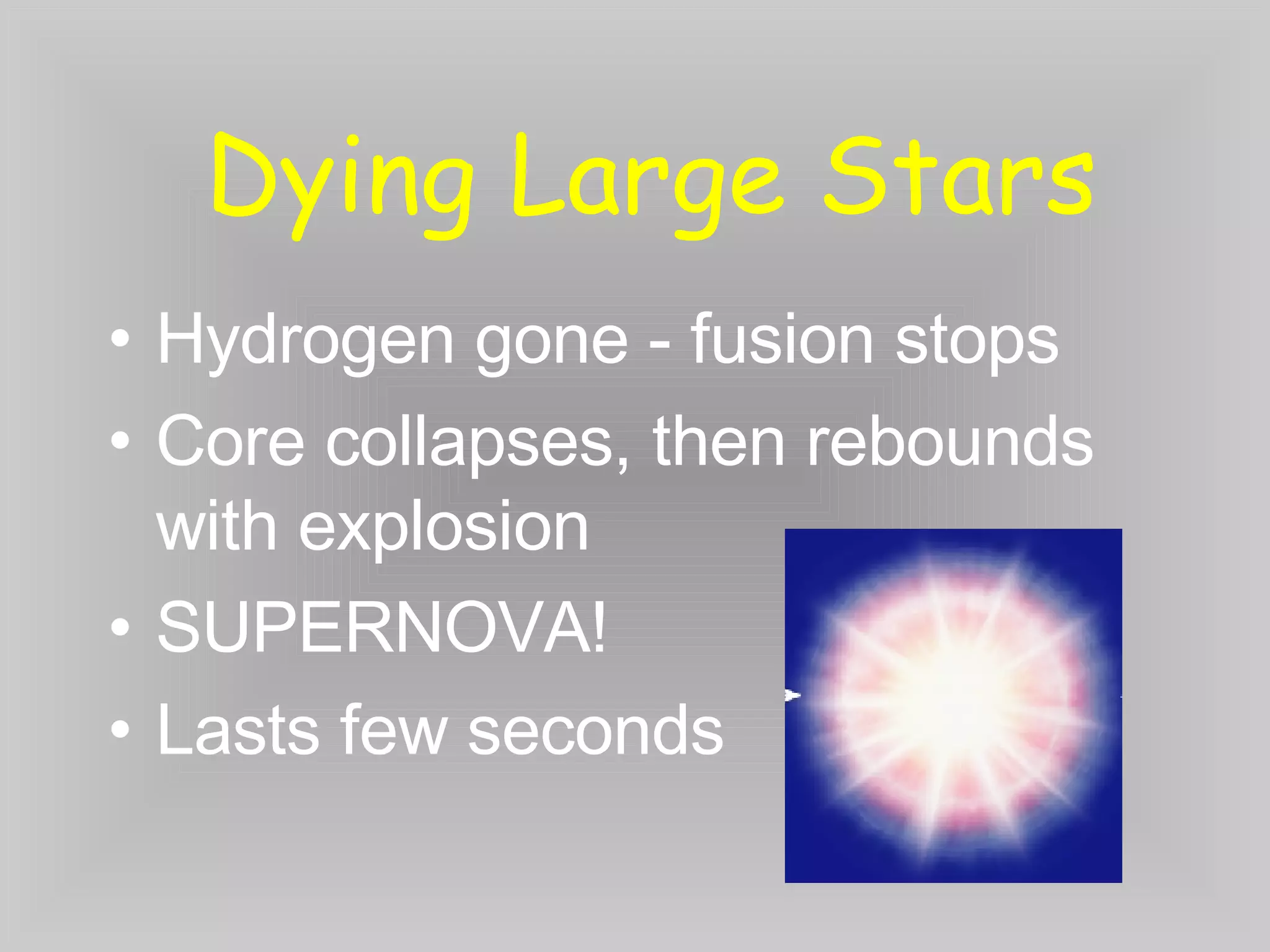 Life Cycle of Stars | PPT