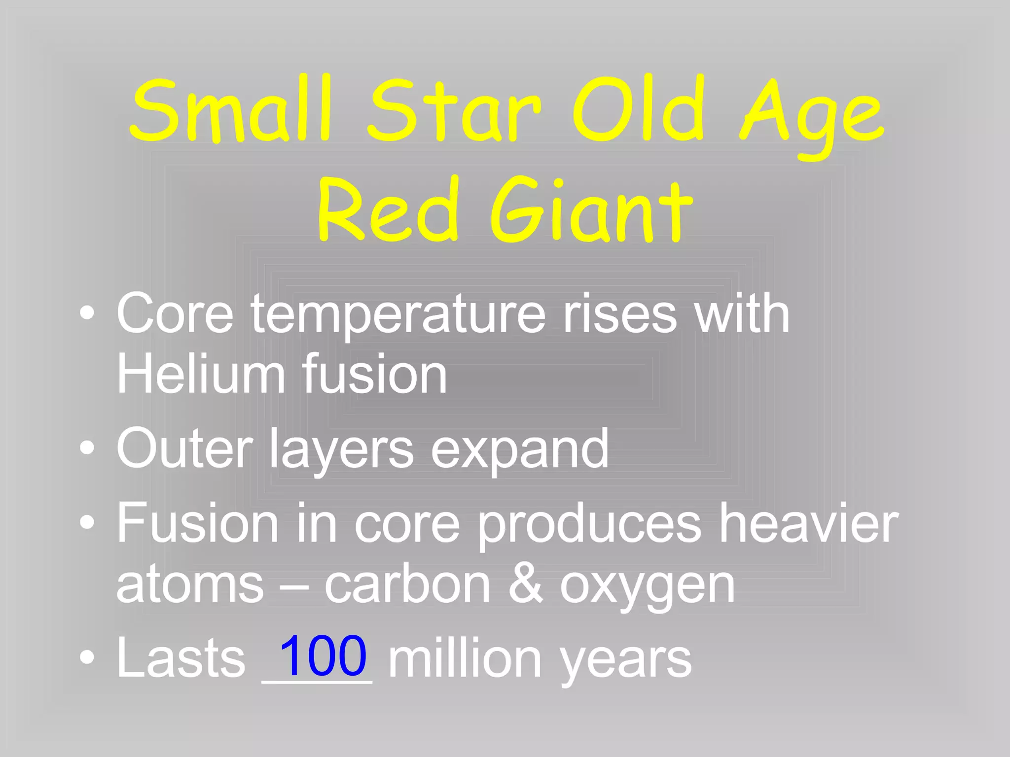 Life Cycle of Stars | PPT