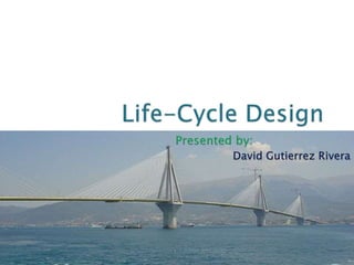 Life cycle design | PPT