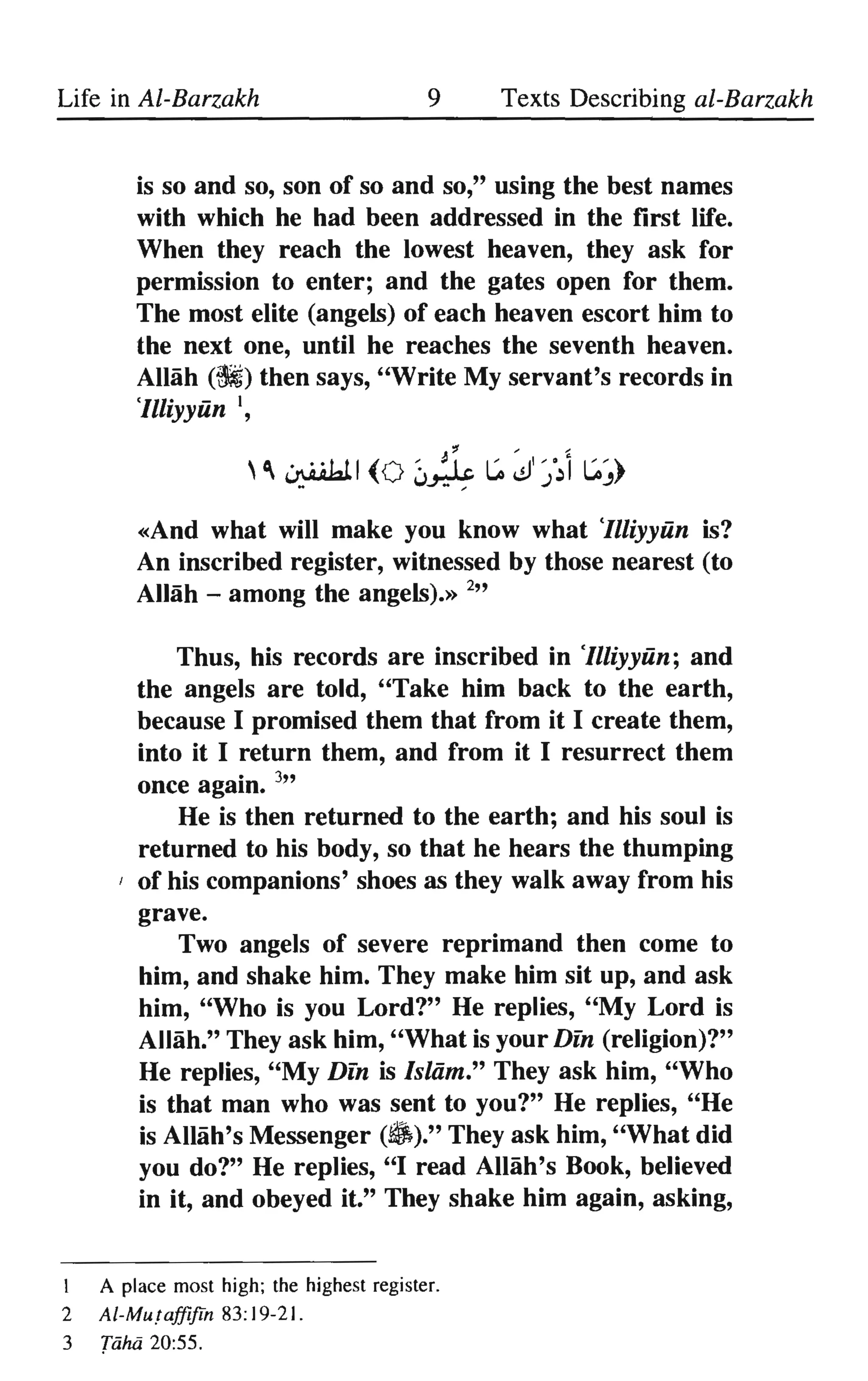 Life In Al-Barzakh - From Death Till Resurrection | PDF
