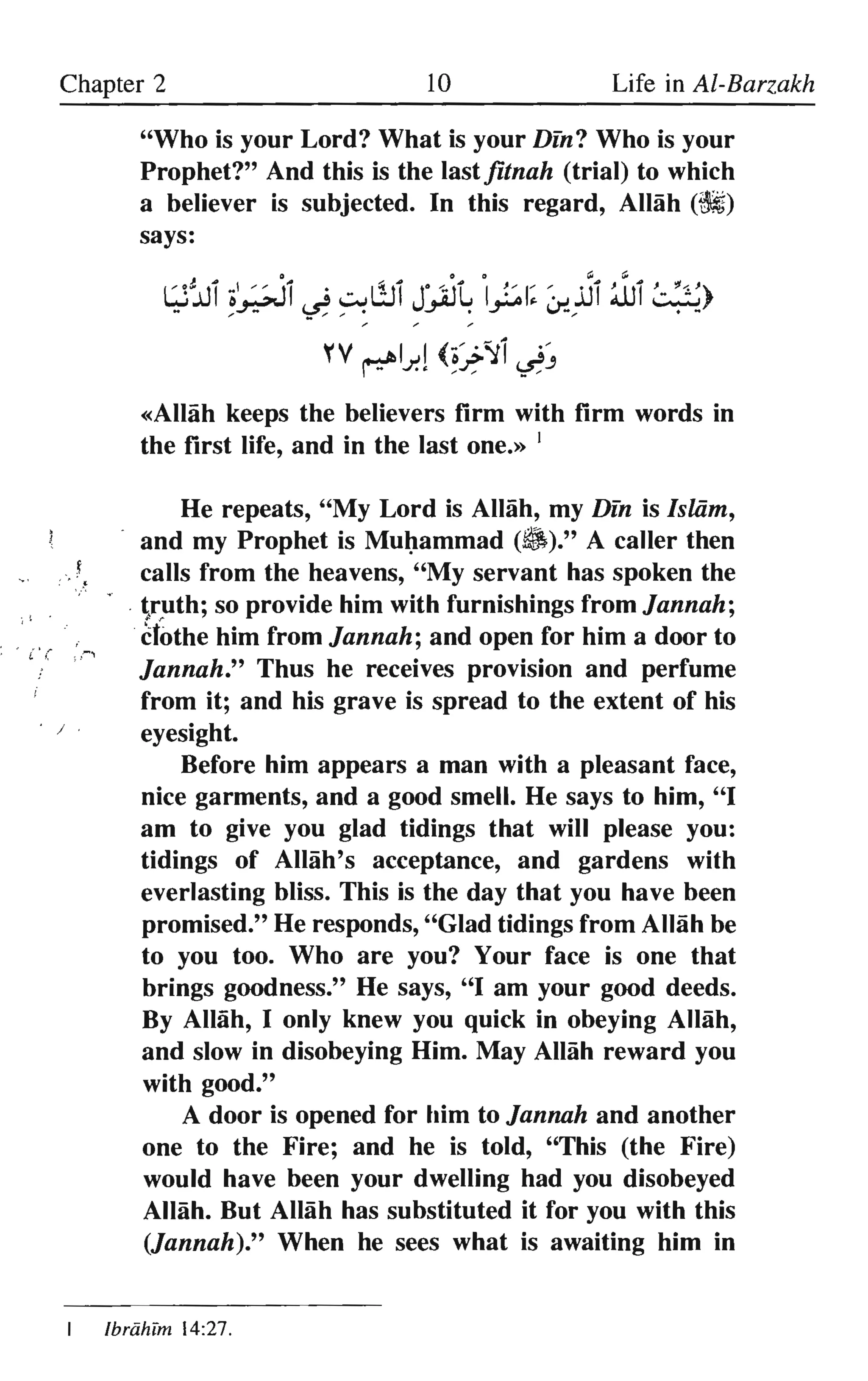 Life In Al-Barzakh - From Death Till Resurrection | PDF