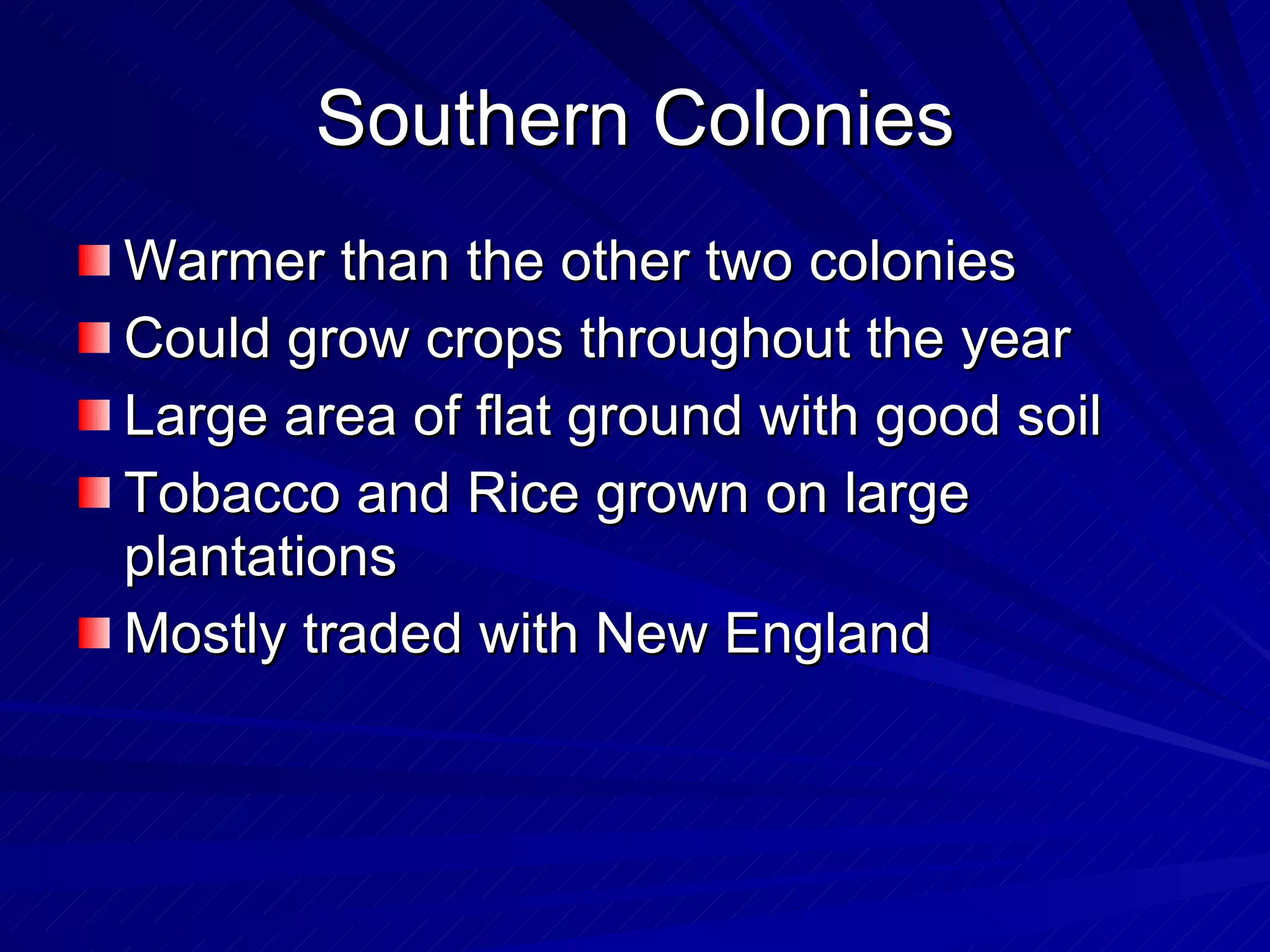 Life In The 13 Colonies 1219622080899104 8 | PPT