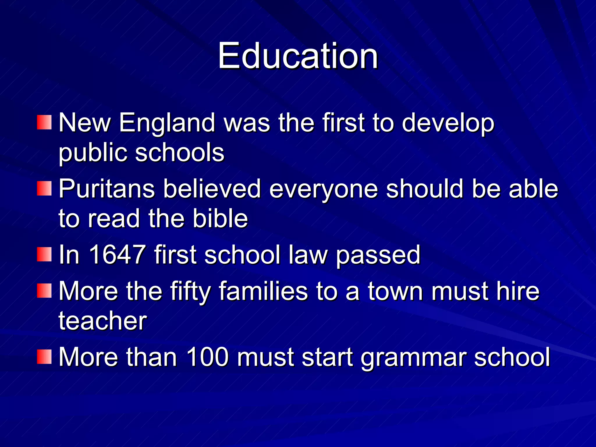 Life In The 13 Colonies 1219622080899104 8 | PPT