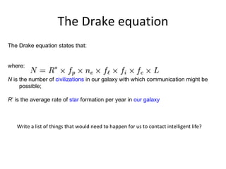 Life in the Universe (2).ppt