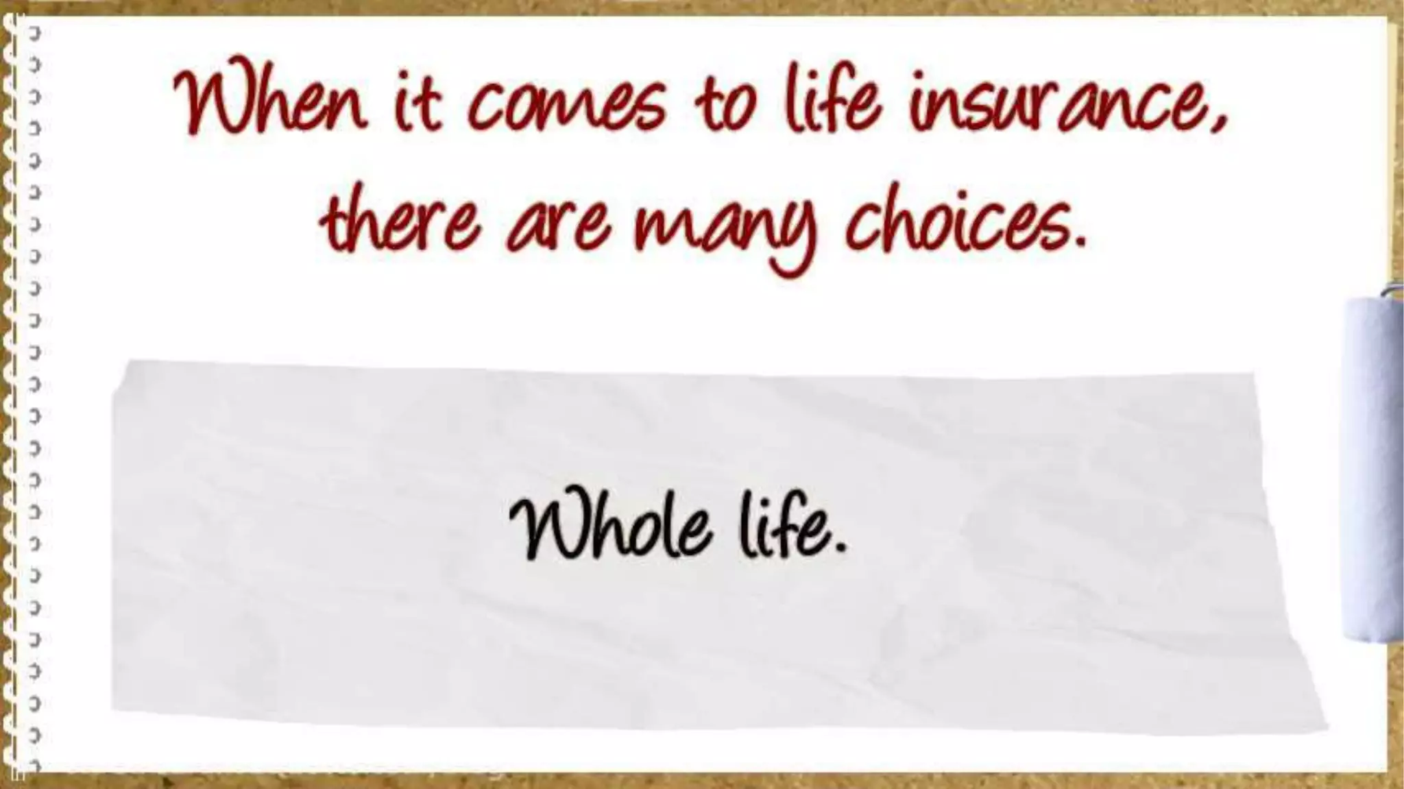 Life Insurance Explained. A quick look at the different types of ...