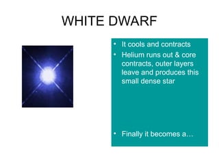 presentation of life of the star in univ | PPT