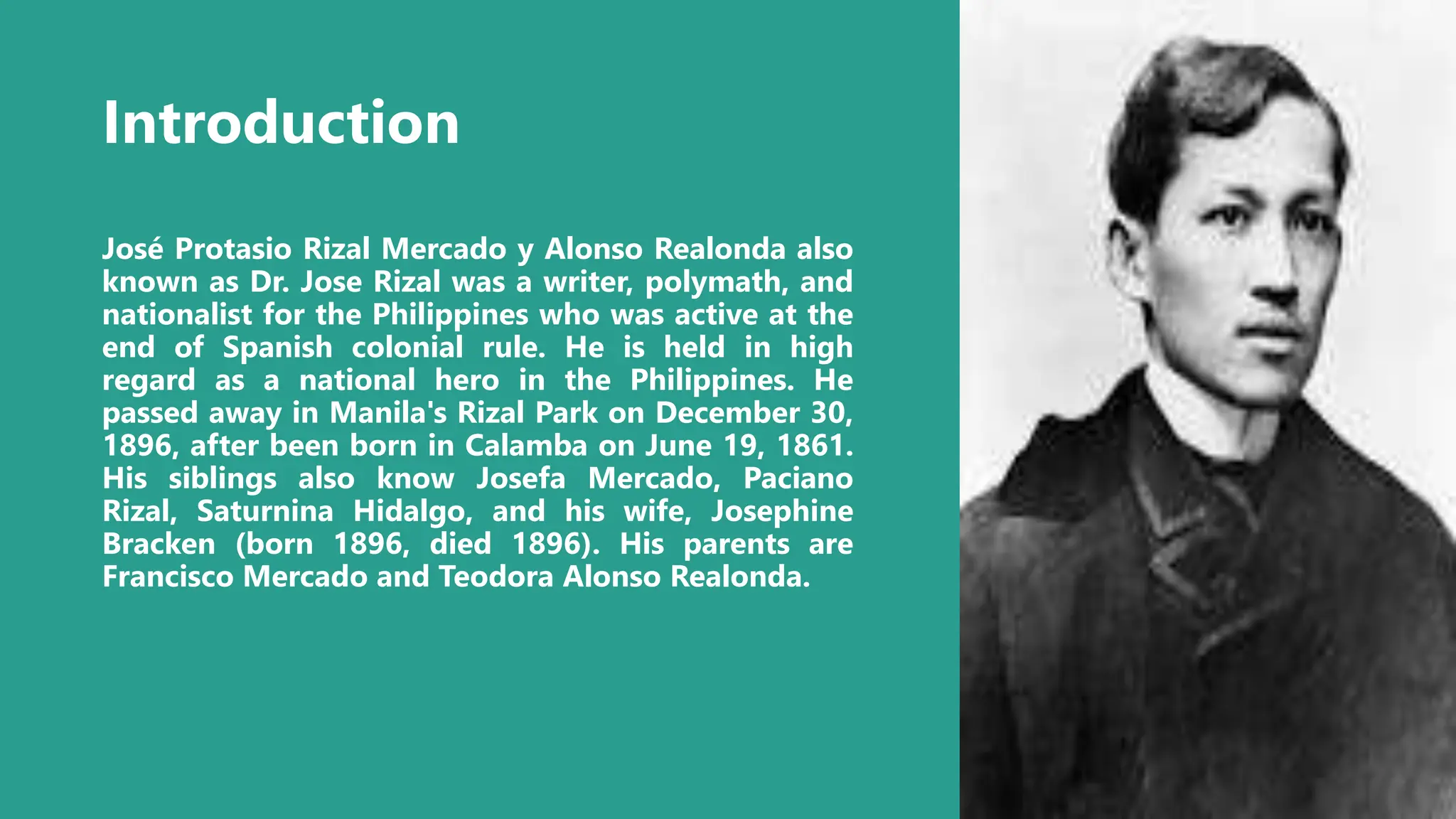 Life-of-Jose-Rizal-carlos-A short ouline of Rizal's Life | PPTX