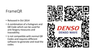 PacNOG 25: Life of a QR code | PPT