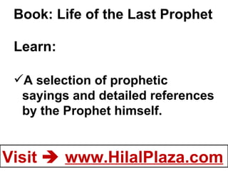 Life of the last Prophet | PPT