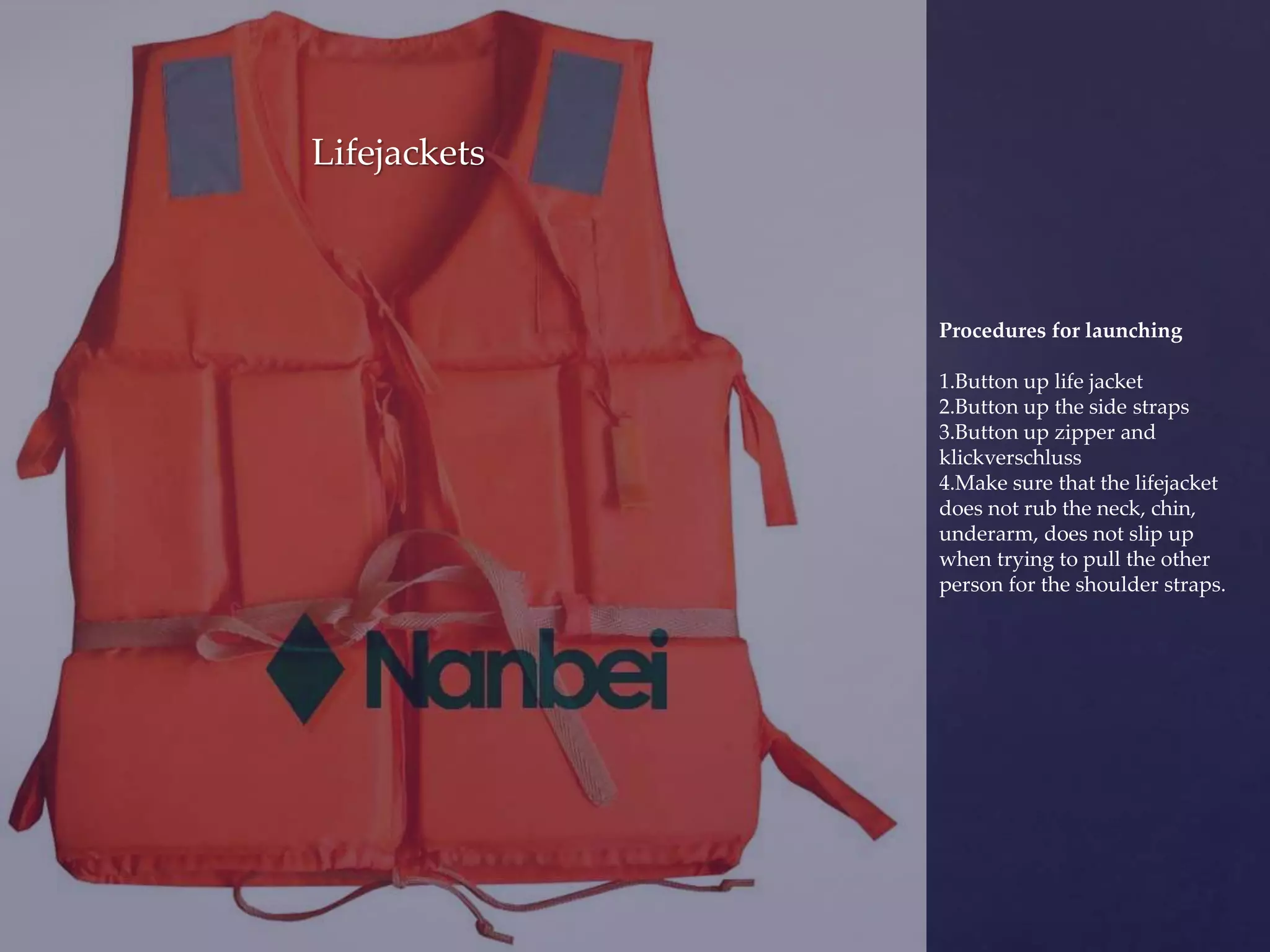Life saving appliances | PPTX