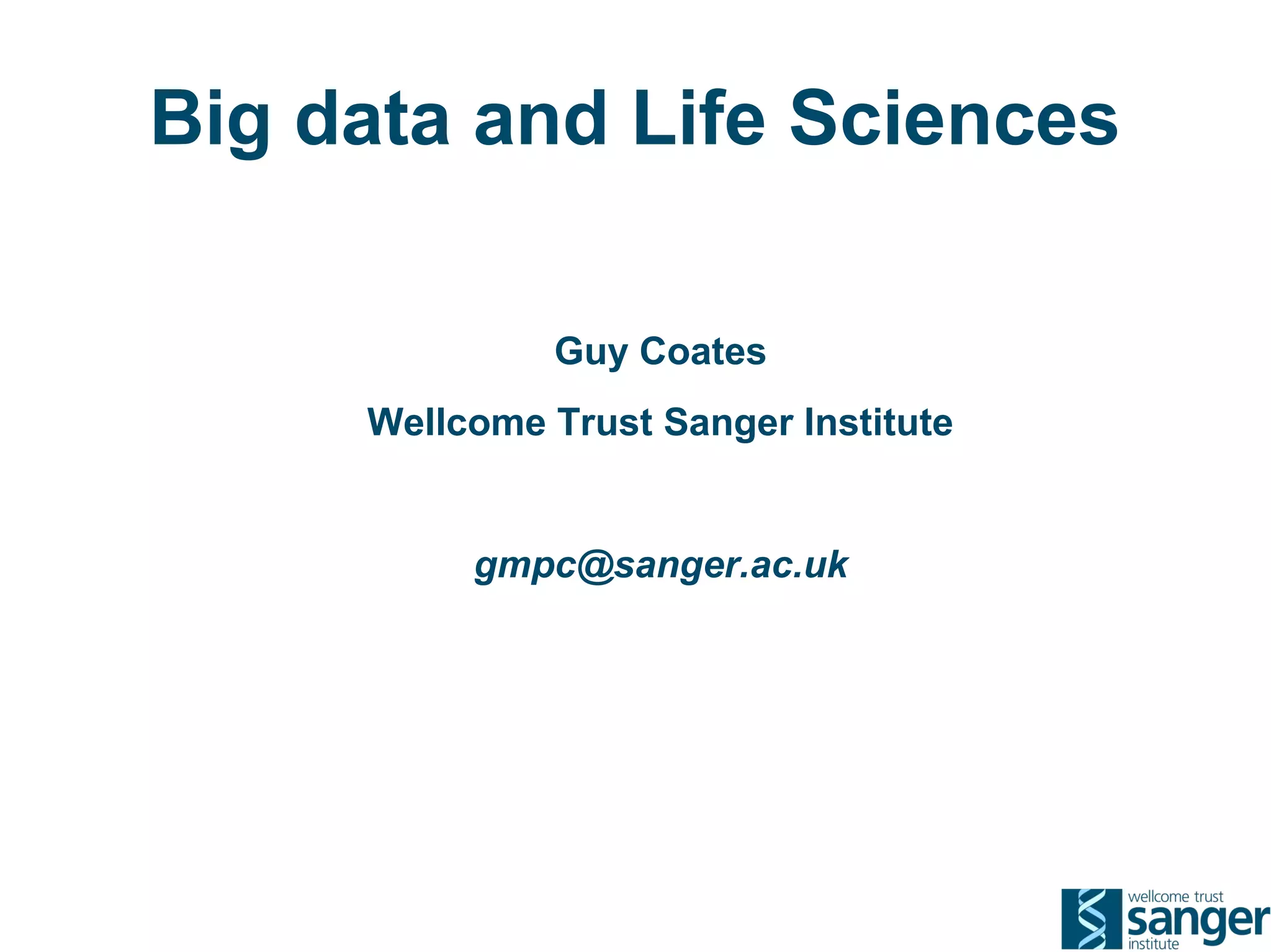 Life sciences big data use cases | PPT