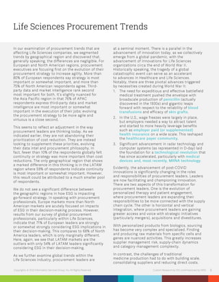 Life Sciences Procurement | Challenges and Trends | Whitepaper | PDF