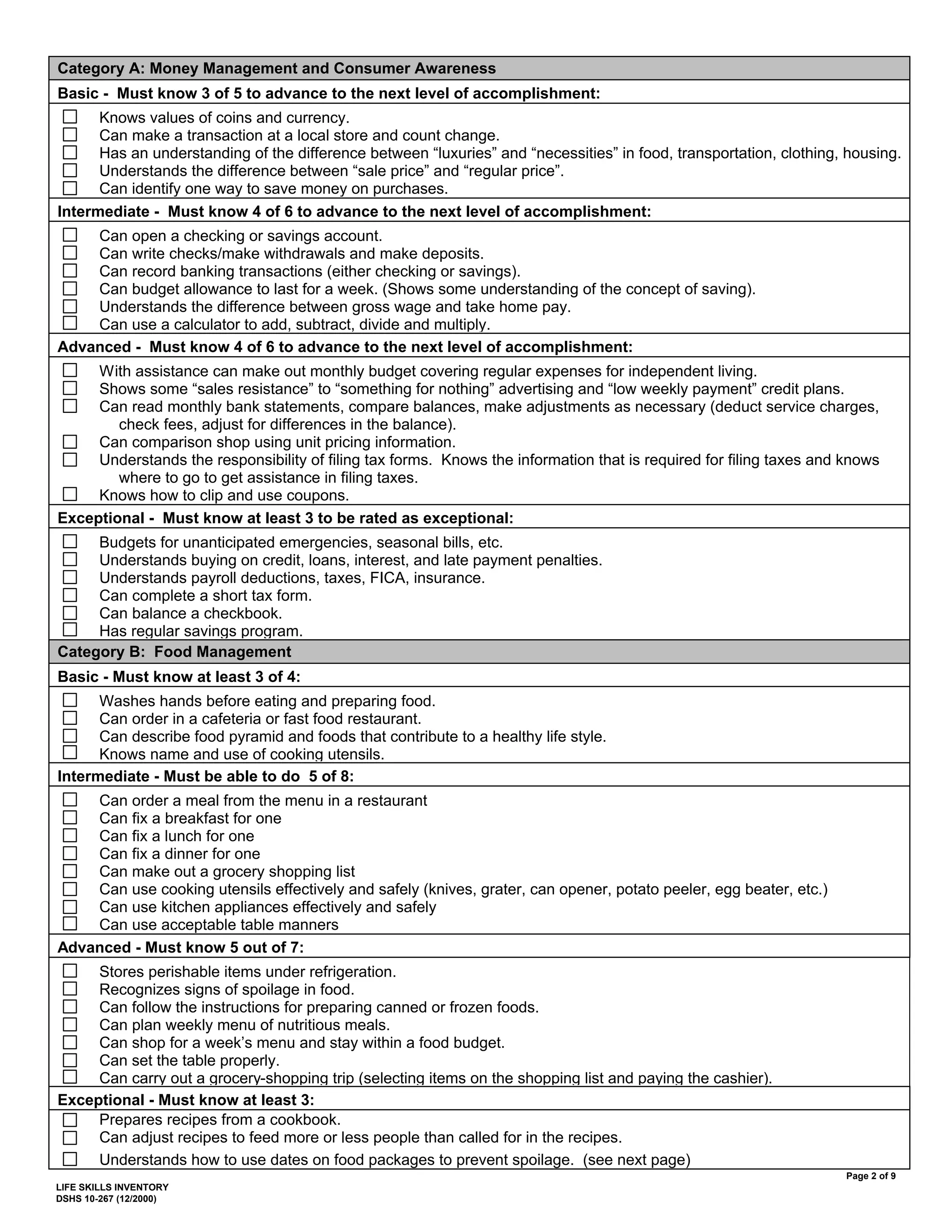 Life skills-assessment-div.-of-children | PDF