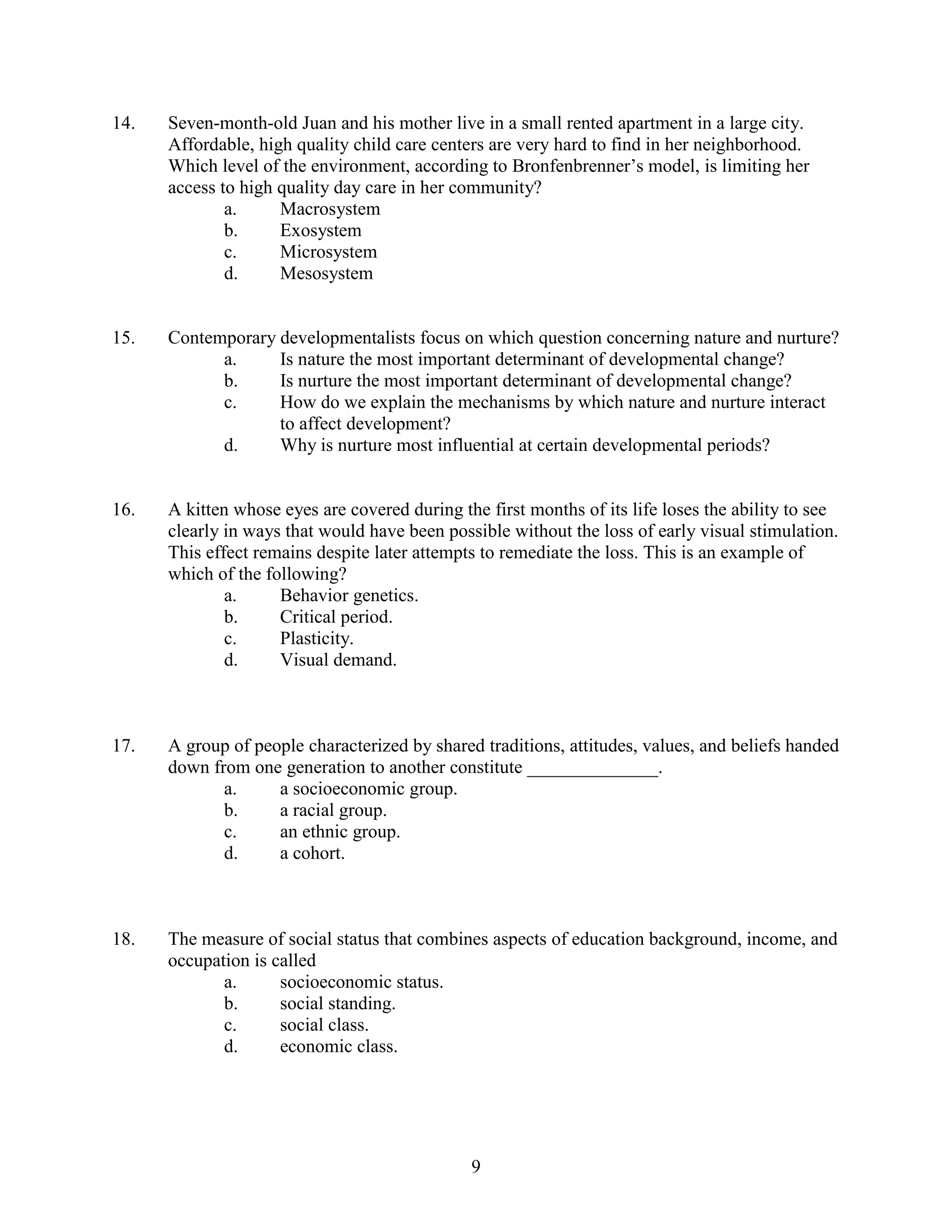 Life Span Human Development for Helping Professionals 4th Edition ...