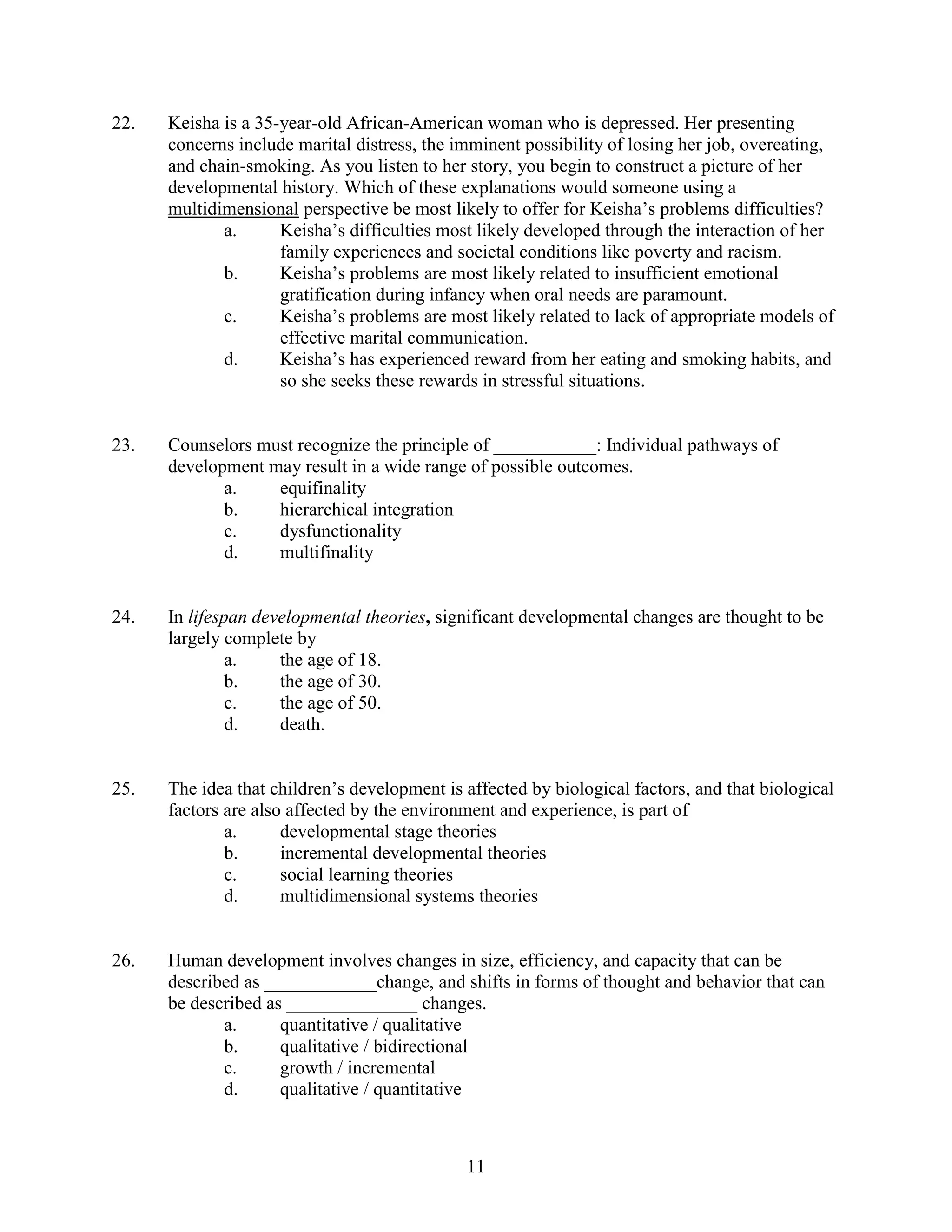 Life Span Human Development for Helping Professionals 4th Edition ...