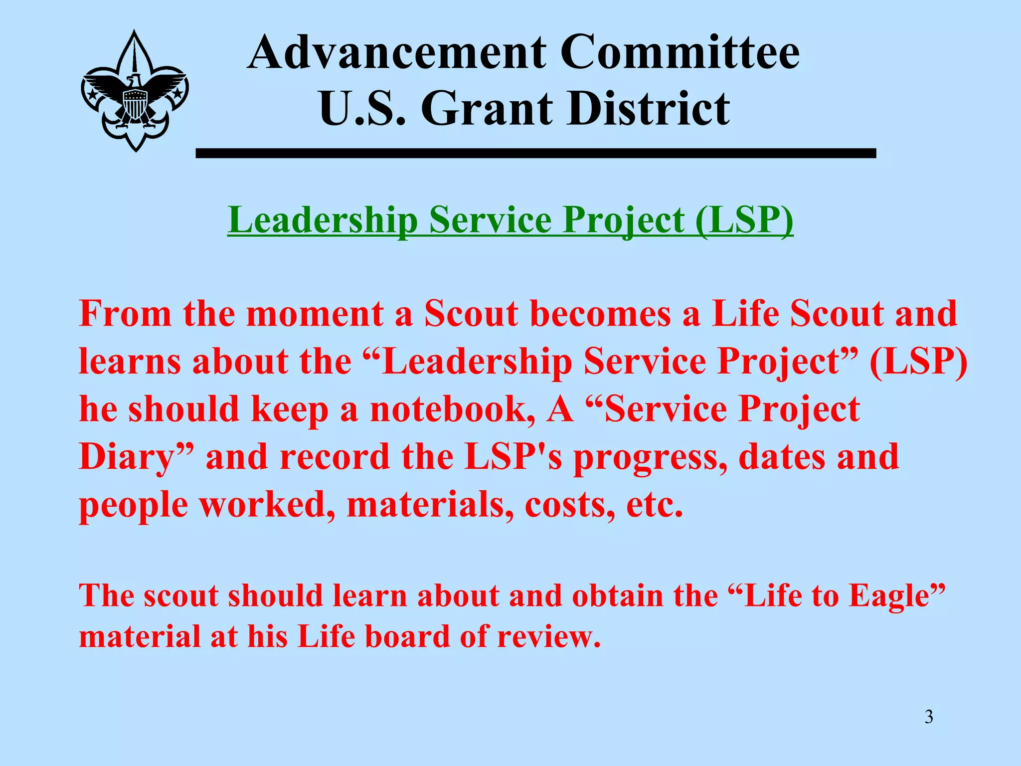 Life to Eagle Process Overview | PPT